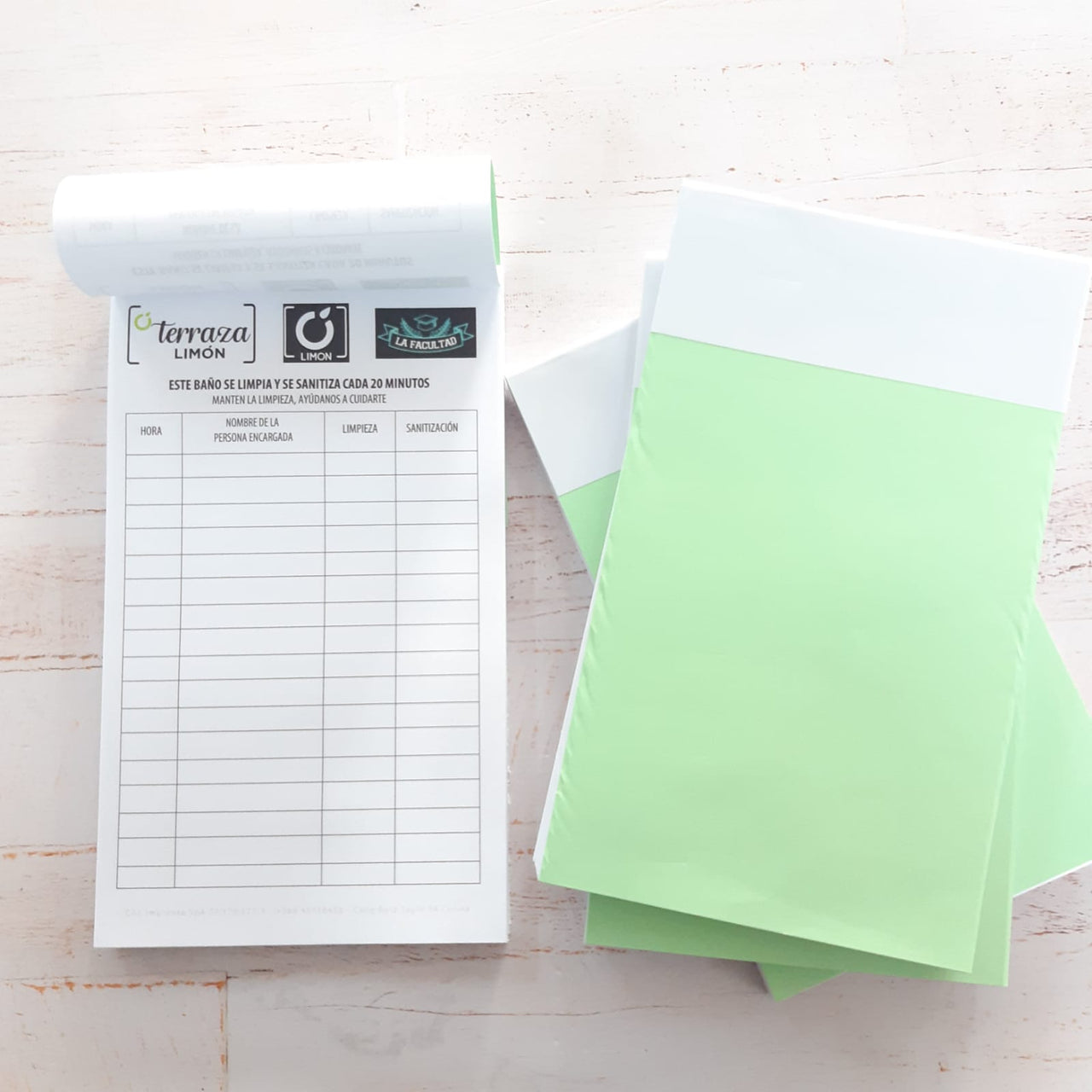Talonarios 1/2 Carta - Mediano Vertical – Clic Imprenta