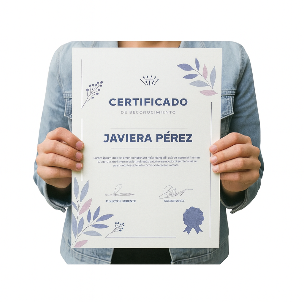 Diploma Normal 21x30cm A4 – Clic Imprenta