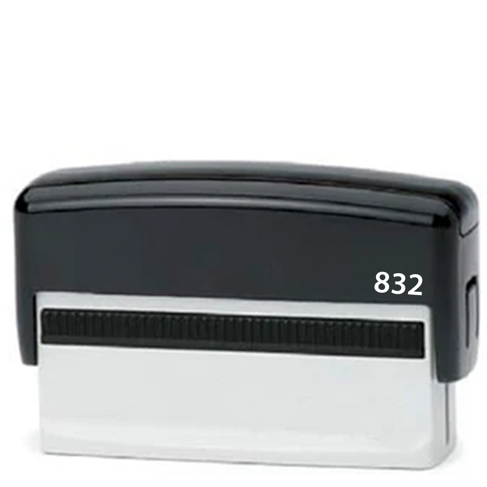 Timbre Rectangular de 1 x 7 cm Para 1 Línea de texto (Cheque Nominativ – Clic Imprenta