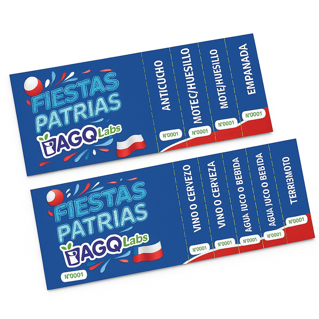 Talonarios de Entradas, Tickets y Rifas – Clic Imprenta