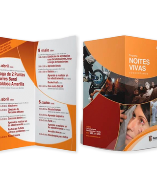 Díptico Personalizado, Tamaño A4 (Extendido) – Clic Imprenta