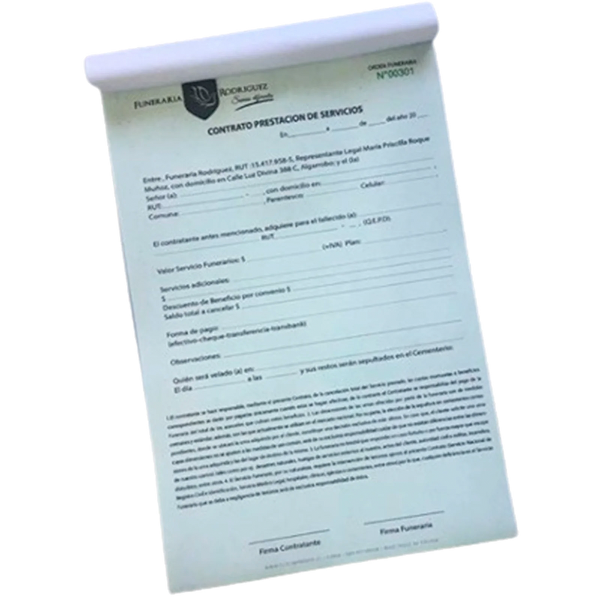 Todo Talonarios Personalizados – Clic Imprenta