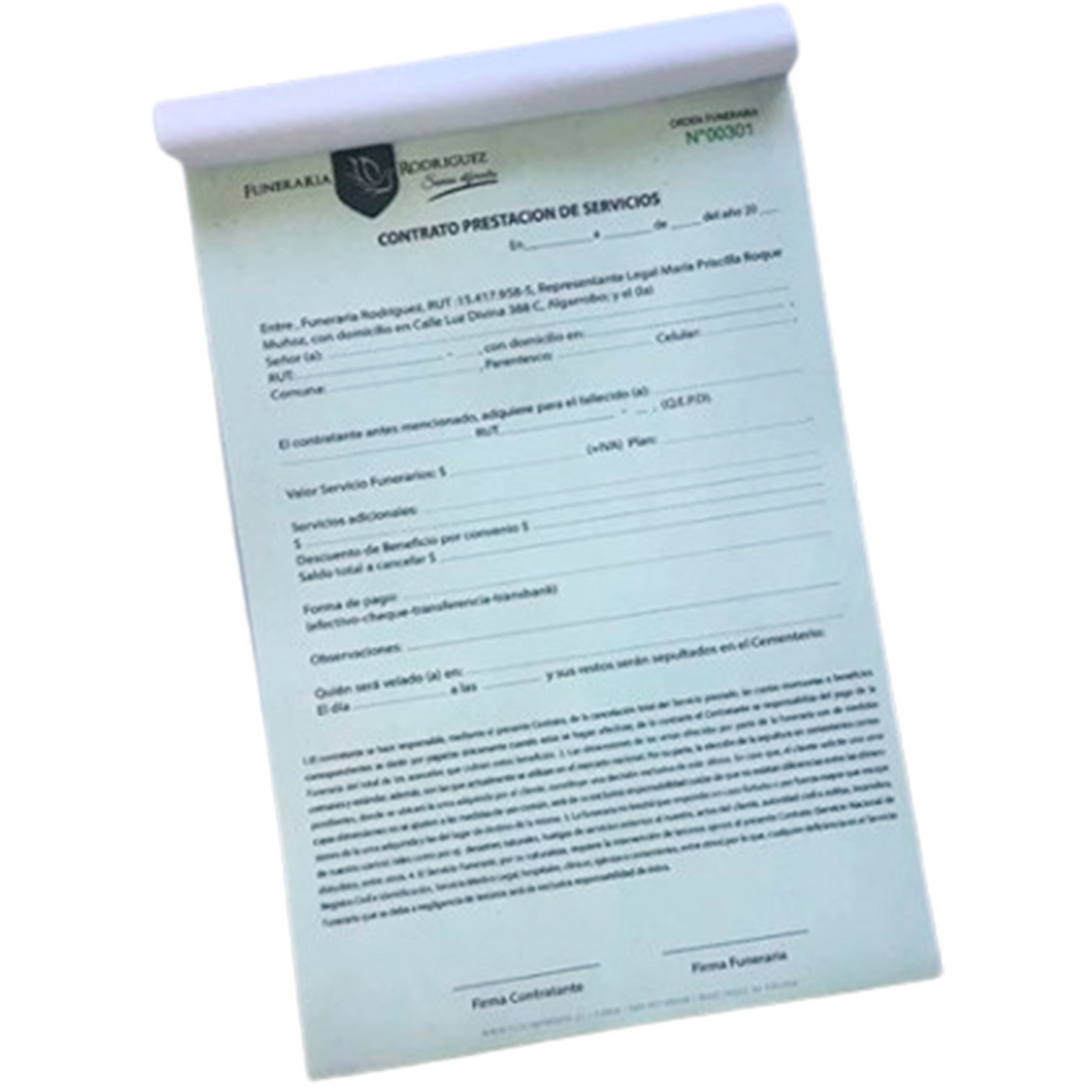 Talonario OFICIO Personalizado – Clic Imprenta